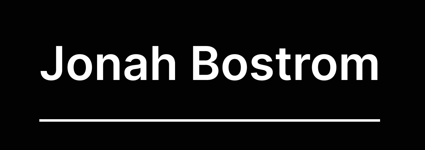 JonahBostrom.com